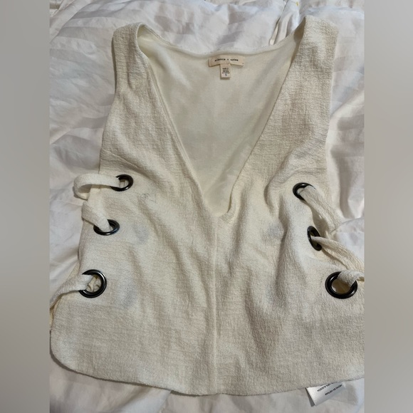 silence + noise | Tops | Tops Silence Noise Cream Openside Top | Poshmark